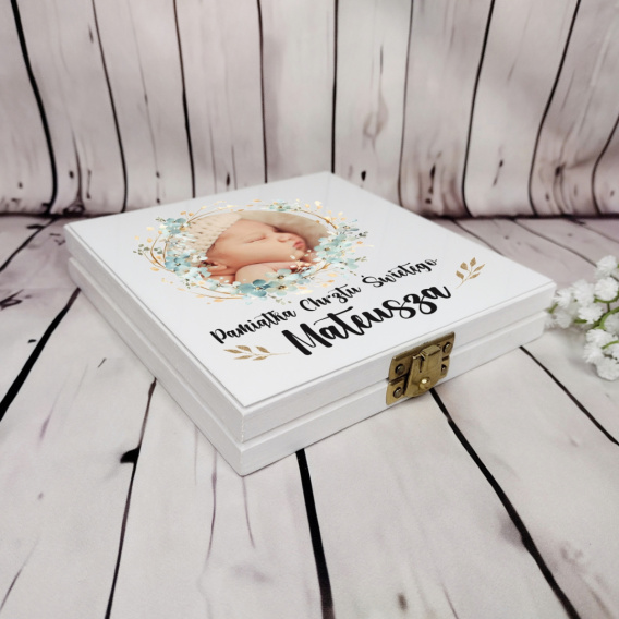 Prezent dla chłopca na chrzest pamiątka na chrzciny dla chłopca